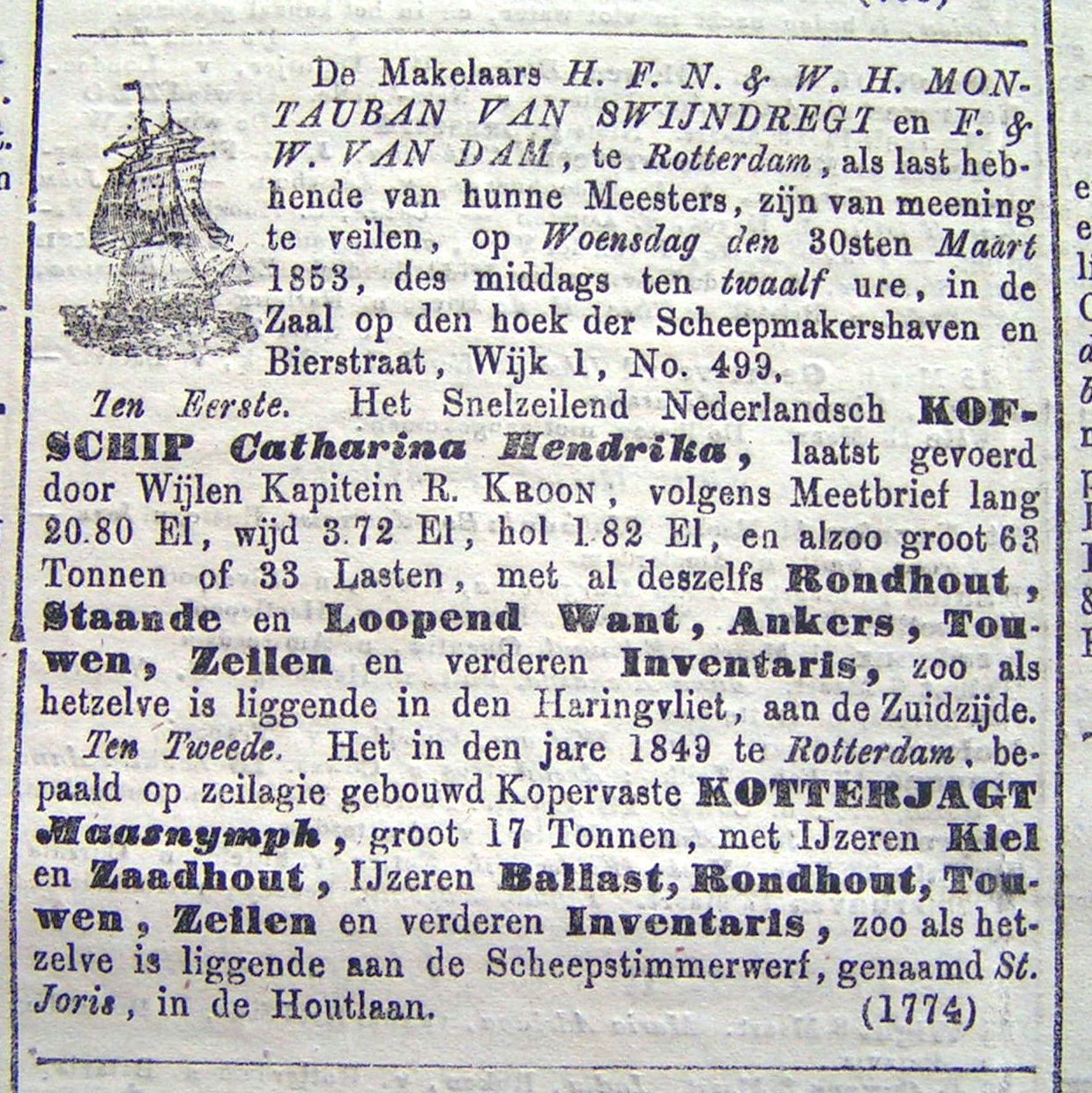 Stichting Maritiem Historische Data - Schip