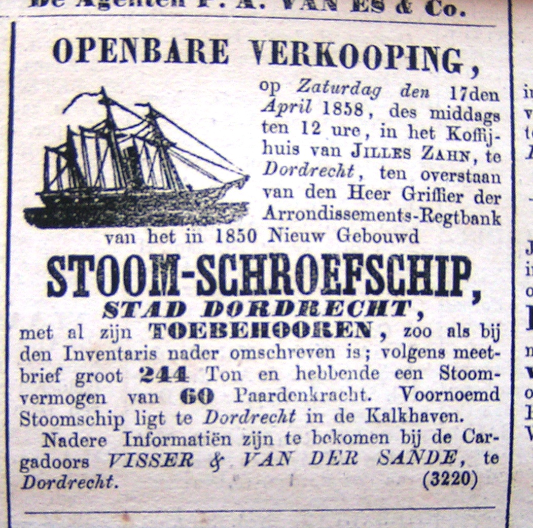 Stichting Maritiem Historische Data - Schip